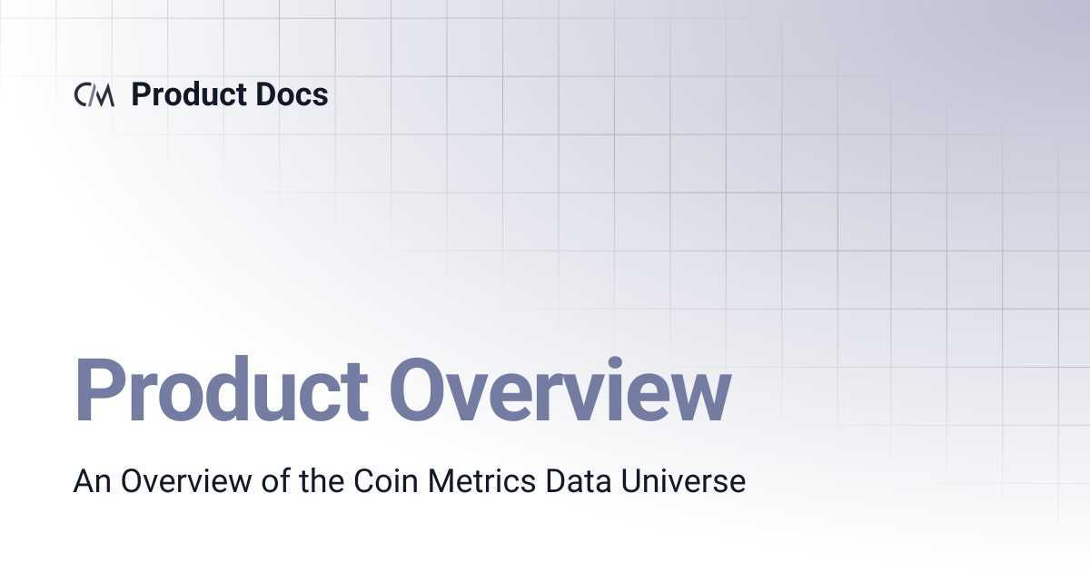 Product Overview | Product Docs